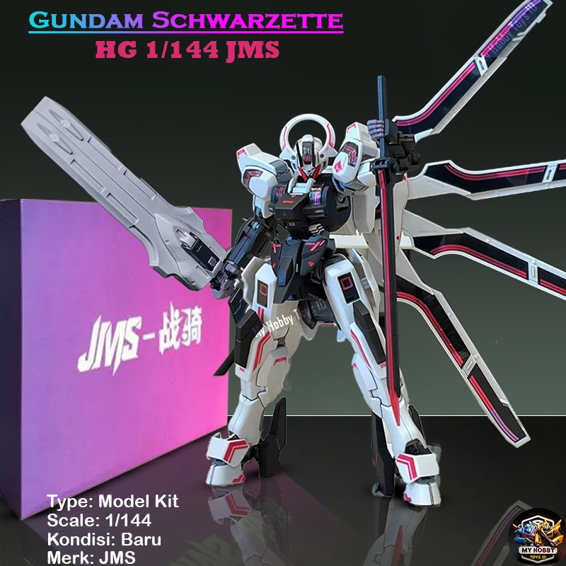 Jual Mainan Action Figure Anime Robot Gundam Gunplaa HG Schwarzette ...