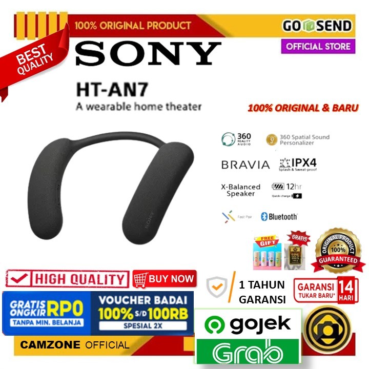 Jual SONY Bravia HT-AN7 Theatre-U HT AN7 HTAN7 Wireless Neckband ...