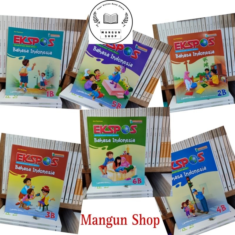 Jual BUKU EKSPOS Bahasa Indonesia B Kelas 1,2,3,4,5,6 SD/Mi Semester 2 Kurikulum Merdeka ...