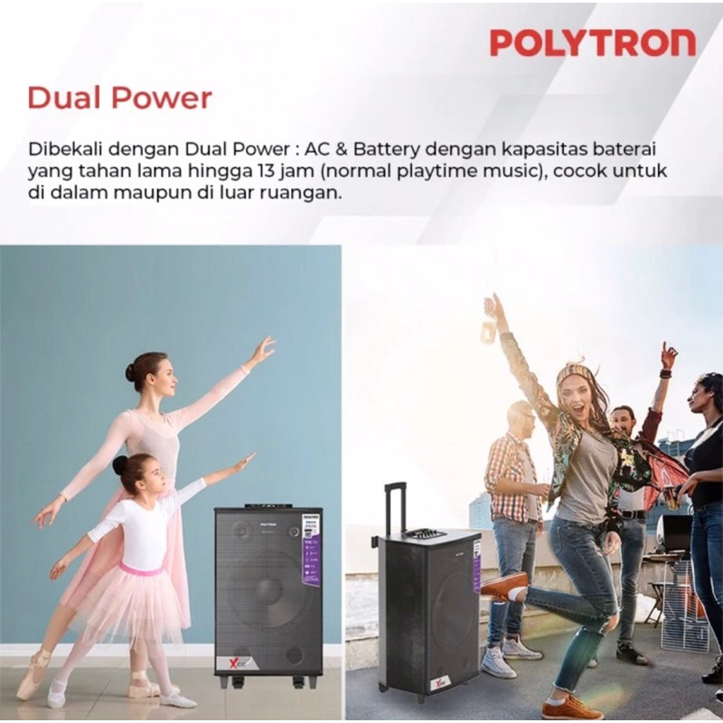 Jual Polytron Speaker Aktif Portable - PASPRO 12F7 | Shopee Indonesia