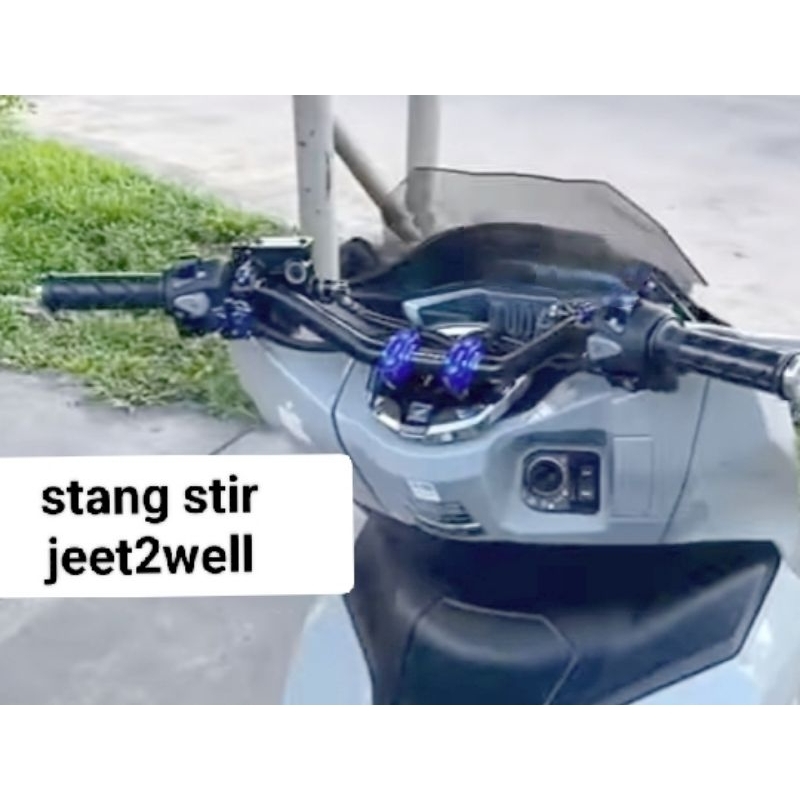 Jual stang stir PCX 150&160 model jets2weell Thailand style replika ...