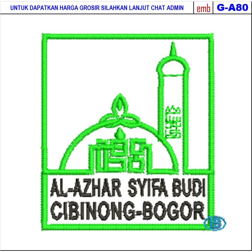 Jual PATCH BORDRI LOGO G-A80 AL-AZHAR SYIFA BUDI CIBINONG-BOGOR ...