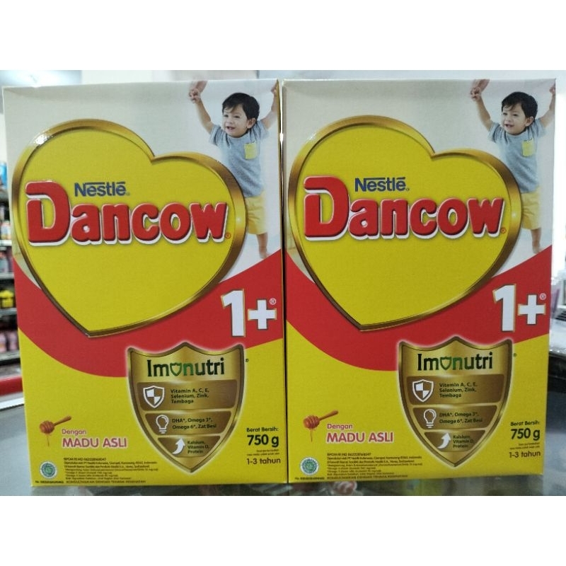 Jual Nestle Dancow 1+Rasa Madu 750gr x2 susu anak 1-3 tahun | Shopee ...