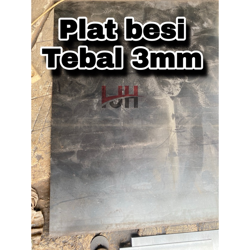 Jual plat besi tebal 3mm plate polos hitam. ukuran mulai dari 80x100cm ...