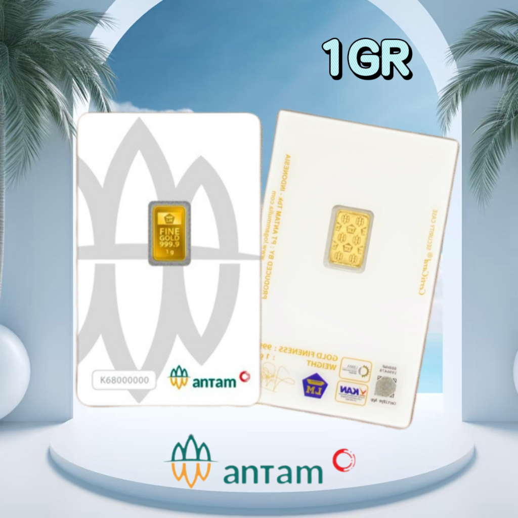 Jual 1 Gram Emas Micro Gold Antam HARTADINATA Reguler Classic Seri ...