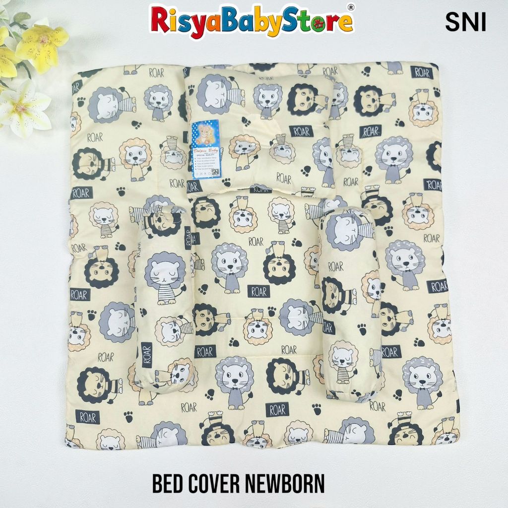 Jual Bed cover bayi ukuran kecil selimut set batal guling newborn gift ...