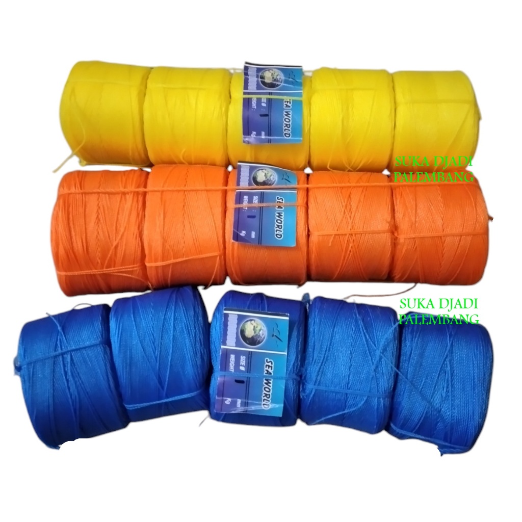 Jual Tali PE merk Sea World Ukuran 1mm / 1.5mm / 2mm | Shopee Indonesia