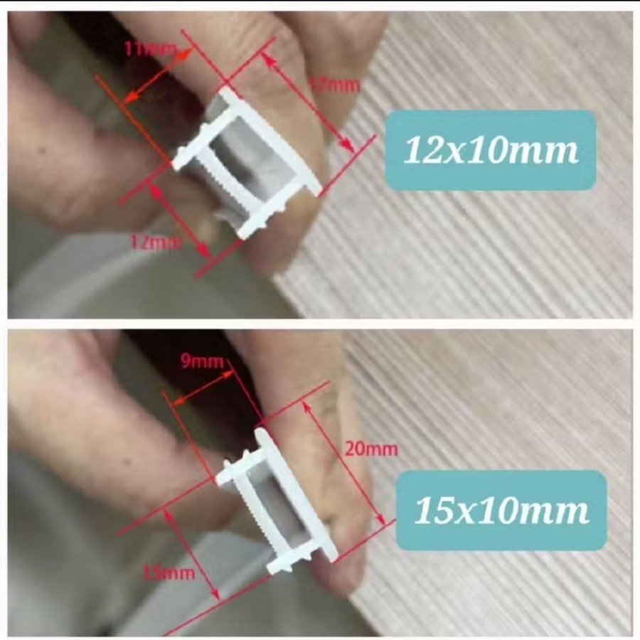 Jual Housing Led Strip SILIKON FLEXIBLE 15x10MM 12x10MM Cover Strip Led ...