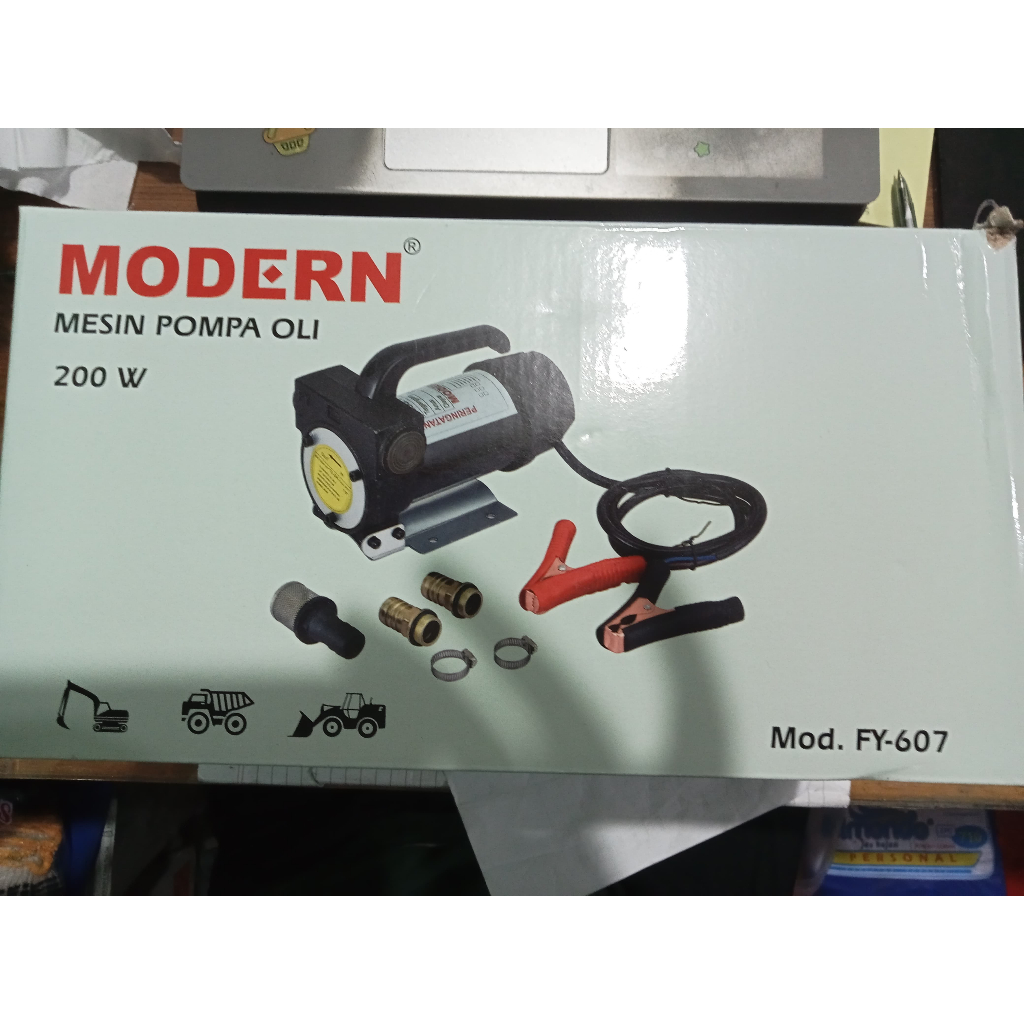 Jual Pompa Minyak Modern FY-607/ Pompa Solar Tenaga Aki/ Fuel Pump DC ...