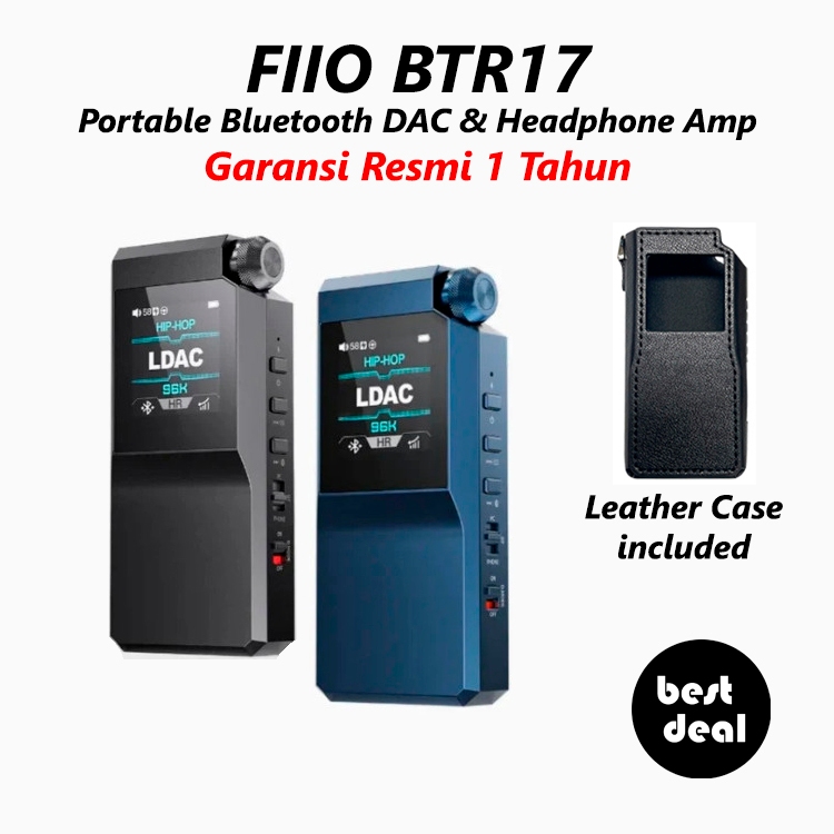 Jual FiiO BTR17 / BTR 17 / BTR-17 ES9069Qx2 Portable BT Wireless DAC and Headphone Amplifier ...