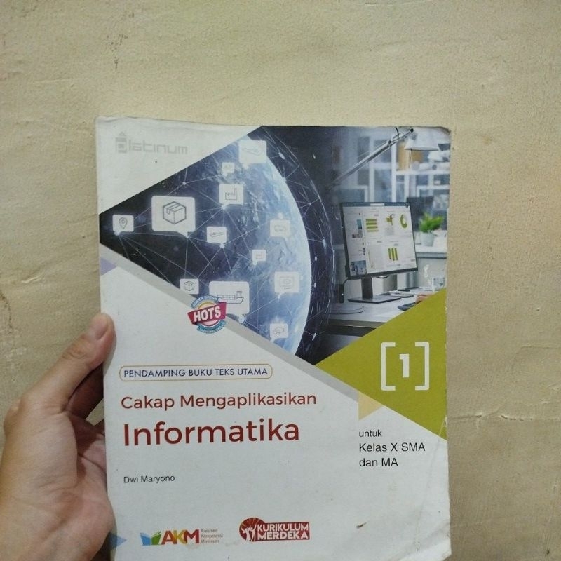 Jual BUKU INFORMATIKA KELAS 10 TIGA SERANGKAI | Shopee Indonesia