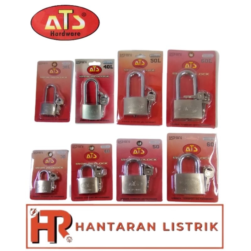 Jual HTR - GEMBOK ATS - SEMUA UKURAN - 30mm/40mm/50mm/60mm - PANJANG ...