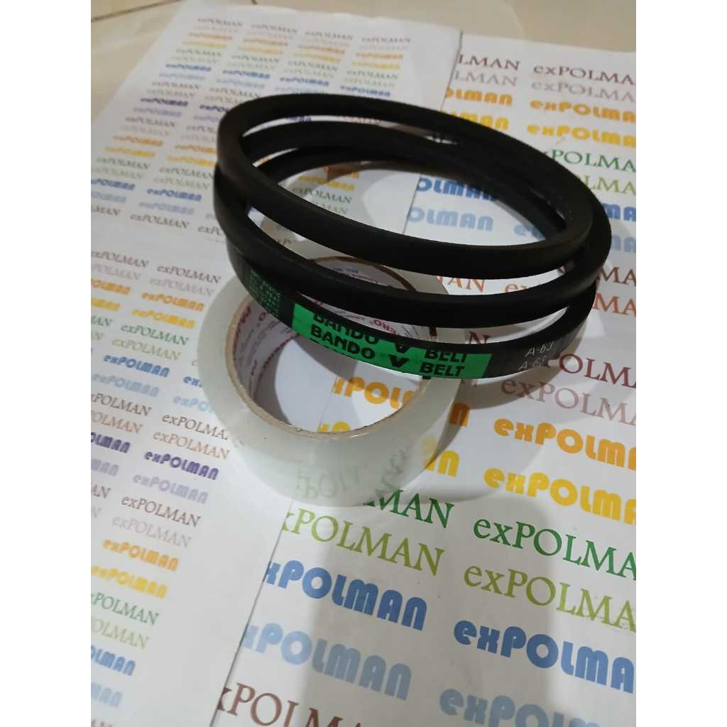 Jual BANDO Tali V-Belt type B50, B51, B52, B53, B54, B55, B56, B57, B58, B59, B60, B61, B62, B63 ...