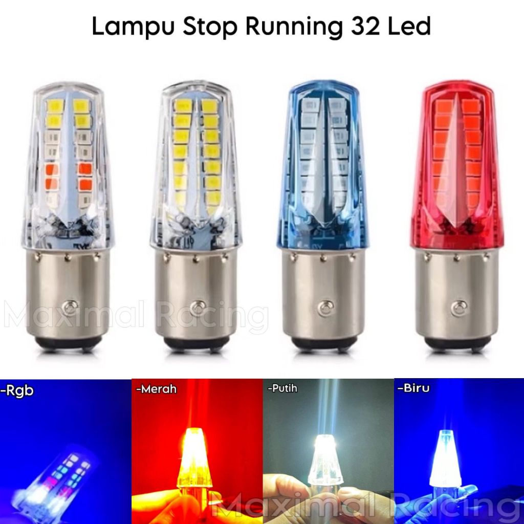 Jual Lampu stop running 32 led lampu stop rem 32 mata led running kedip ...