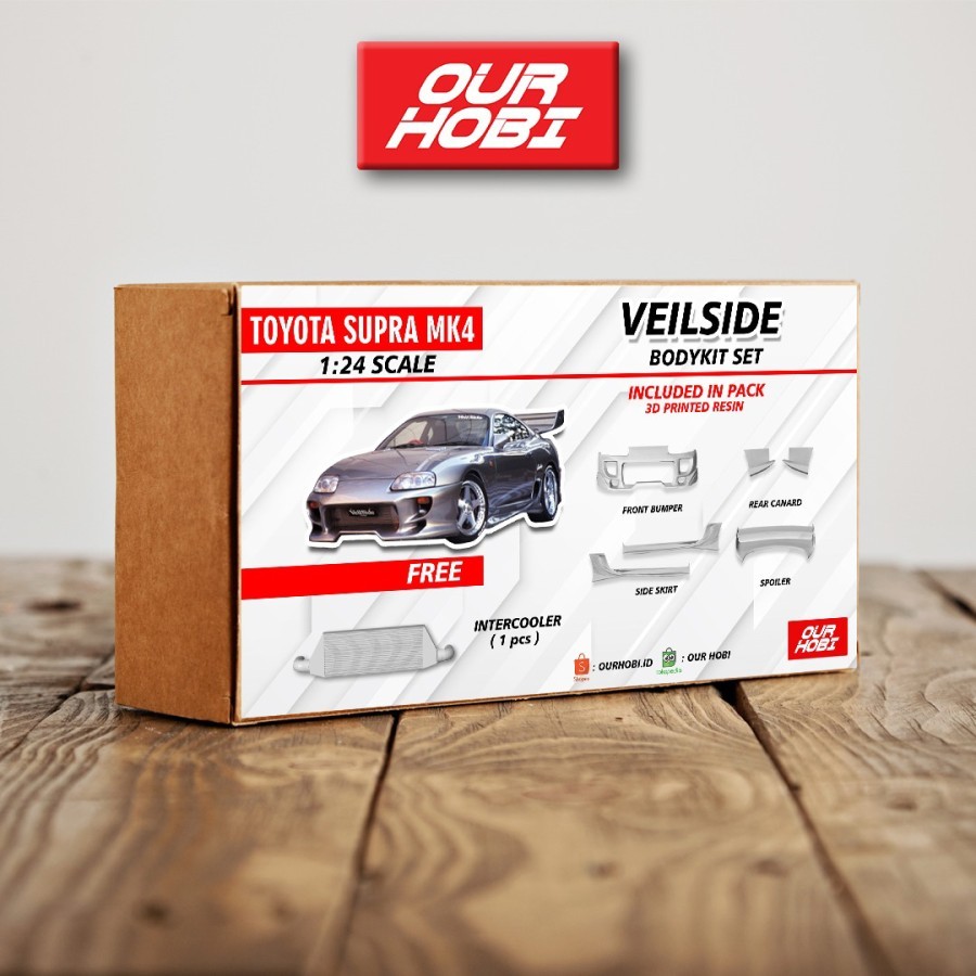 Jual Body Kit Transkit Model Kit Toyota Supra A80 MK4 Veilside Combat 1 ...