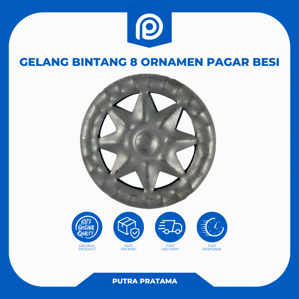 Jual GELANG BINTANG 8 ORNAMEN PAGAR BESI | GELANG BINTANG 8 TAMPILAN 2 ...