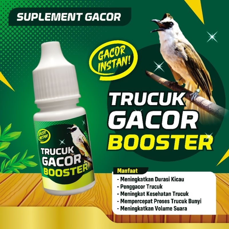 Jual TRUCUK GACOR BOOSTER VITAMIN BURUNG TRUCUK KUTILANG DOPING TRUCUK ...