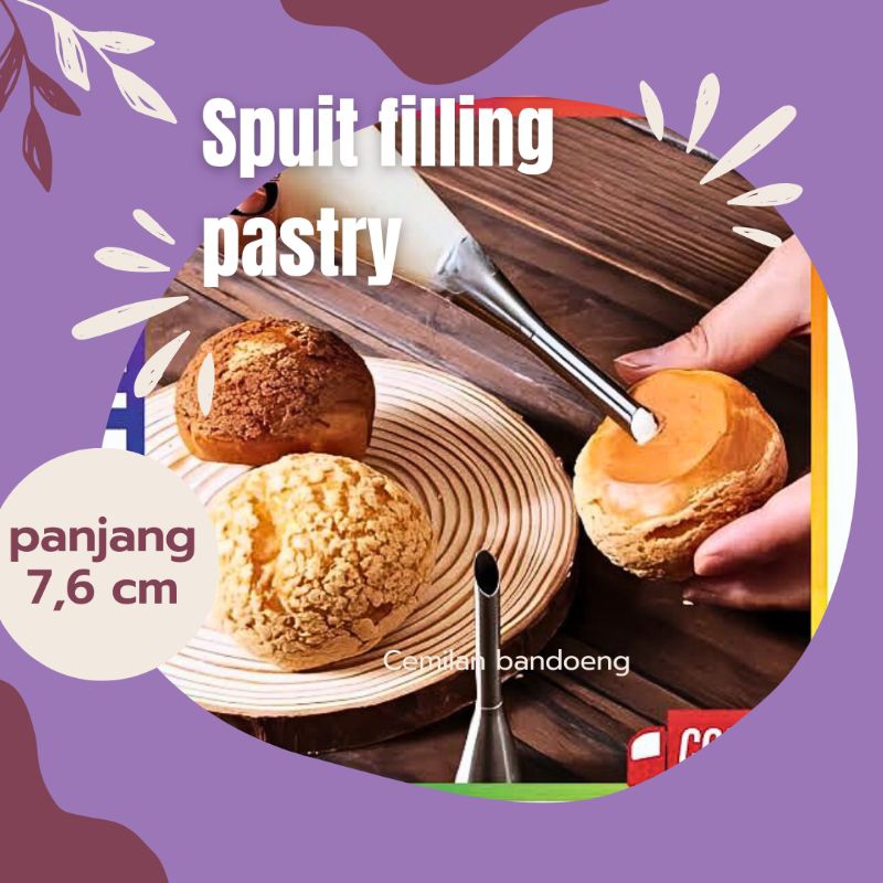 Jual SPUIT FILLING PASTRY / ALAT UNTUK MENGISI VLA / CREAM PADA DONAT ...
