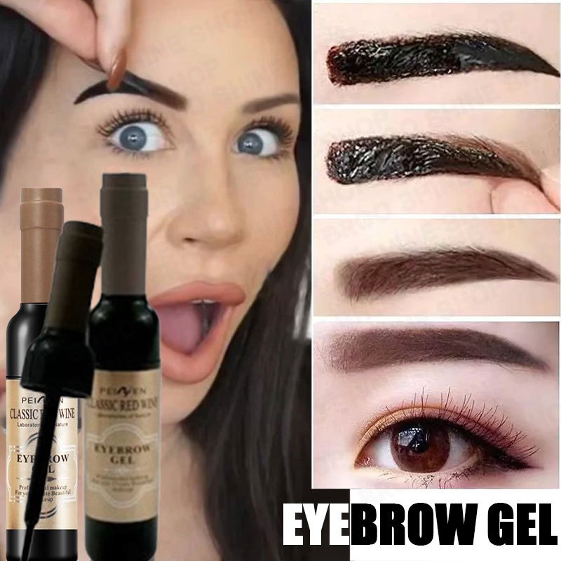 Jual Eyebrow Gel Tinted Brow Gel Alis Dark Brown Botol Anggur Merah Eye ...