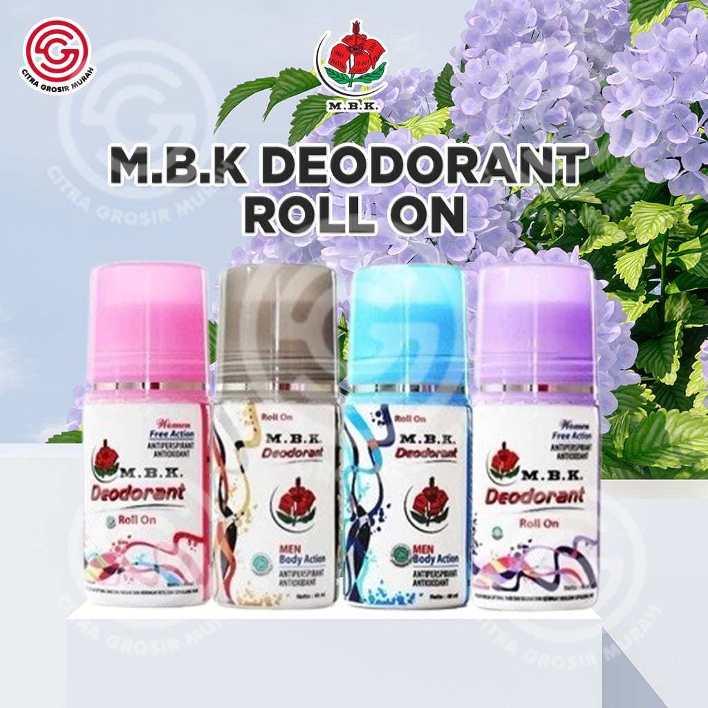 Jual MBK Deodorant Roll On || Deodorant Penghilang Bau Ketiak & Badan || Deodorant Pria & Wanita ...