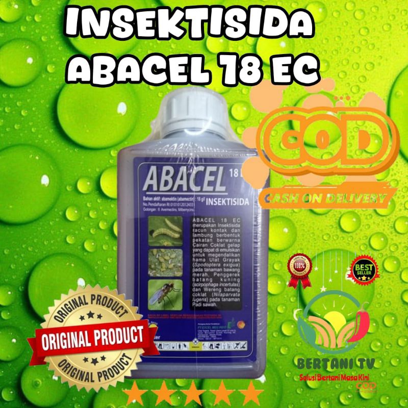 Jual Insectisida Abacel 18 ec kmsn 250ml, mengendalikan hama ulat ...