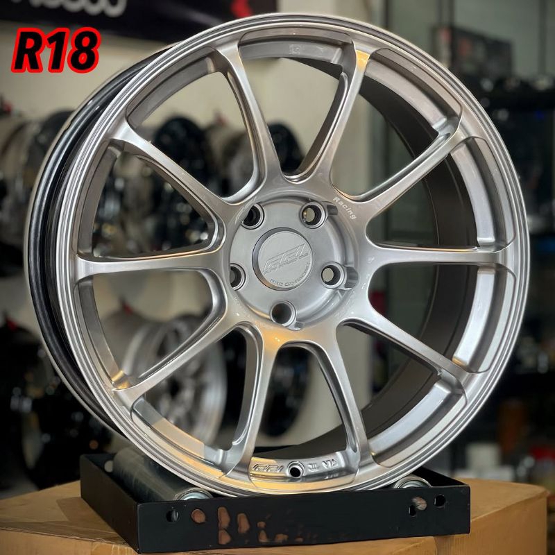 Jual velg mobil ring 18 ADVAN RZ LEBAR 8,5 PCD 5X114,3 velg racing r18 velg mobil racing Innova ...