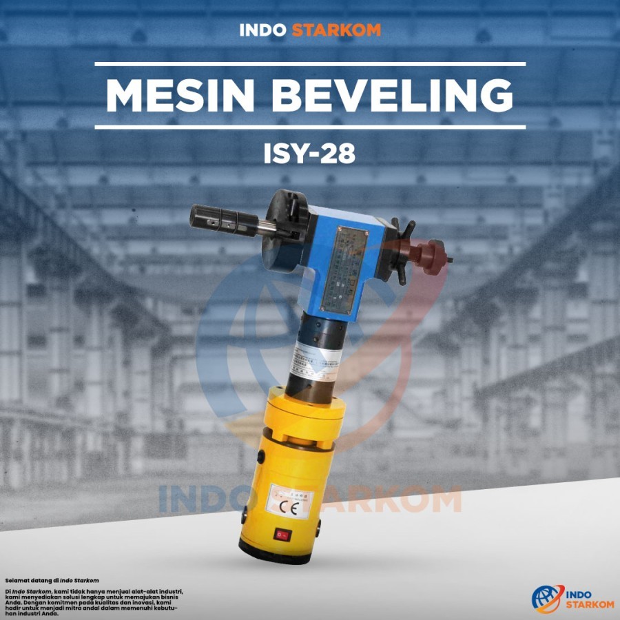 Jual Mesin Beveling Pipa ISY28 Electric Pipe Beveling Machine ISY 28 ...