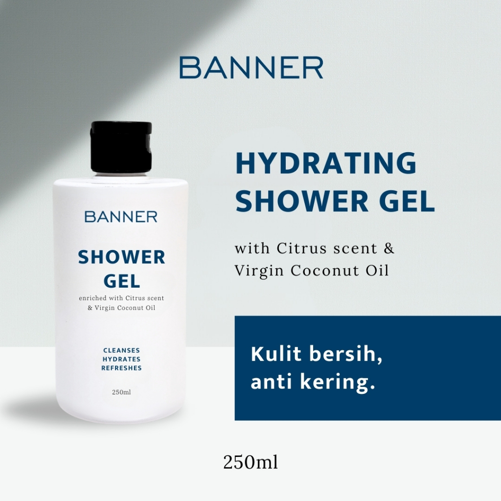 Jual Banner Hydrating Shower Gel (Sabun Mandi Anti Kering) | Shopee ...