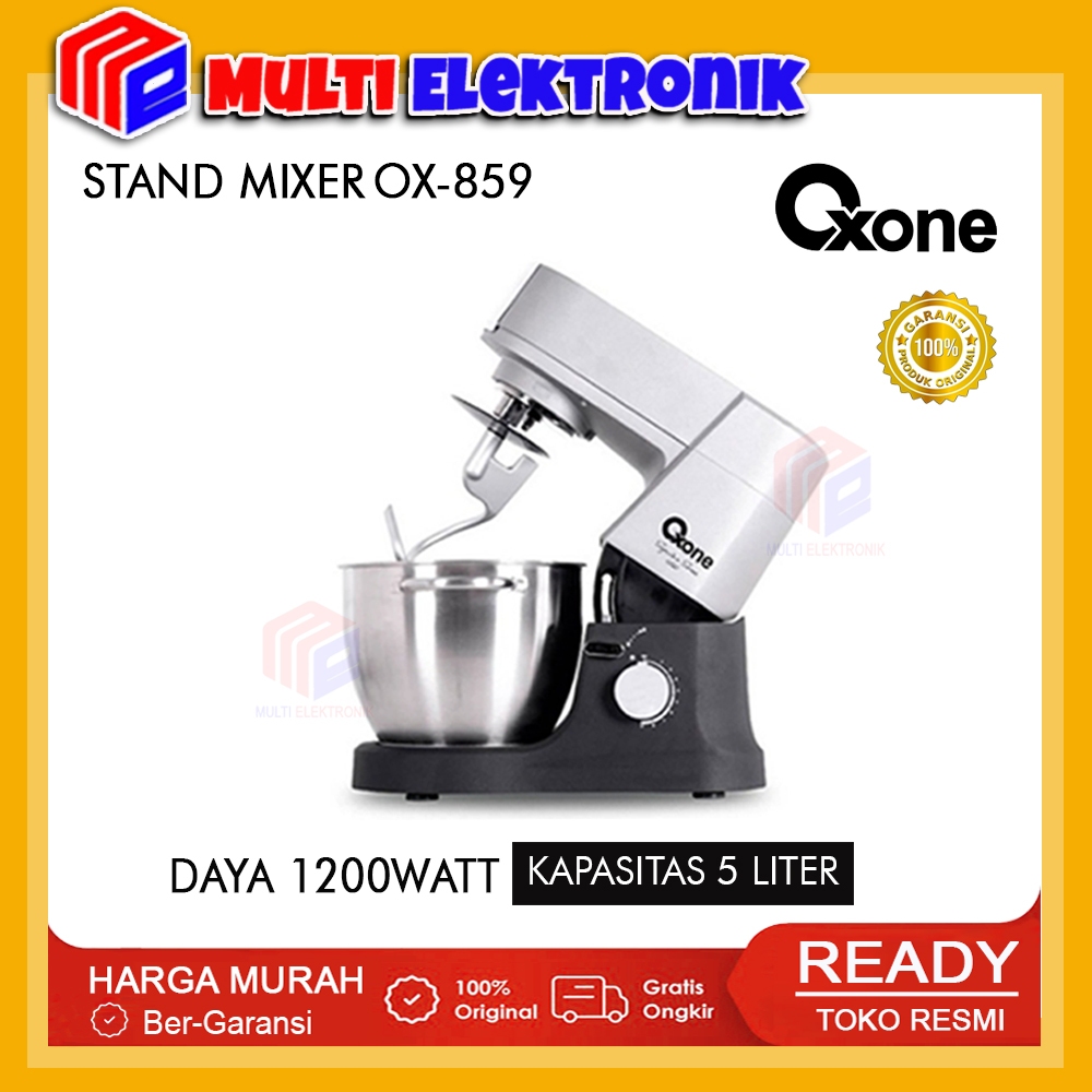 Jual Oxone Stand Mixer OX859 Signature Series Multifungsi Kapasitas 5 ...