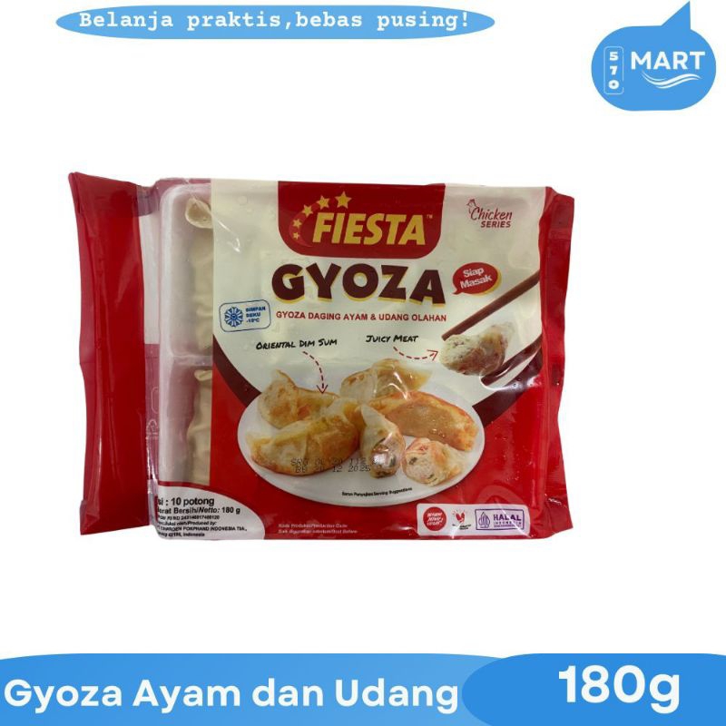 Jual Fiesta Gyoza Daging ayam Udang olahan 10pcs | Shopee Indonesia