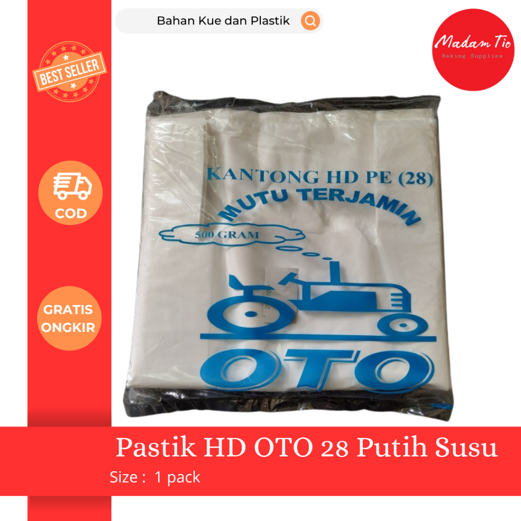 Jual Pastik HD OTO 28 Putih Susu 1pack | Shopee Indonesia