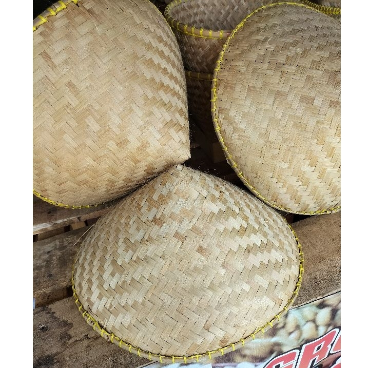 Jual Topi caping petani, laken, cetok, Dukuy, dudukuy dari bambu ...
