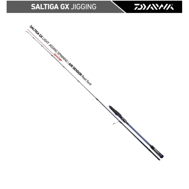 Jual Joran DAIWA SALTIGA GX LJ 62 MHS-S | 63 MS-S | Solid Tip | Full Fuji | Light Jigging ...