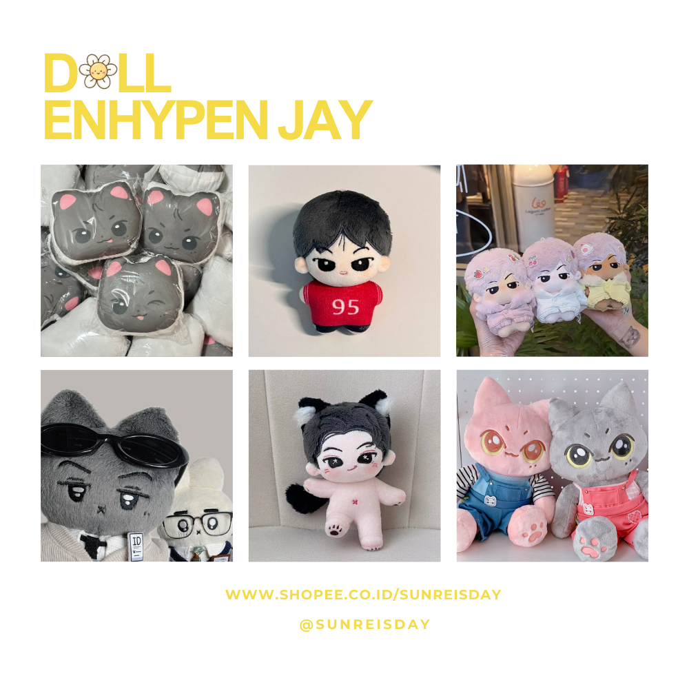 Jual ENHYPEN Doll JAY Boneka Human Animal [ 10cm / 20cm / 40cm ...