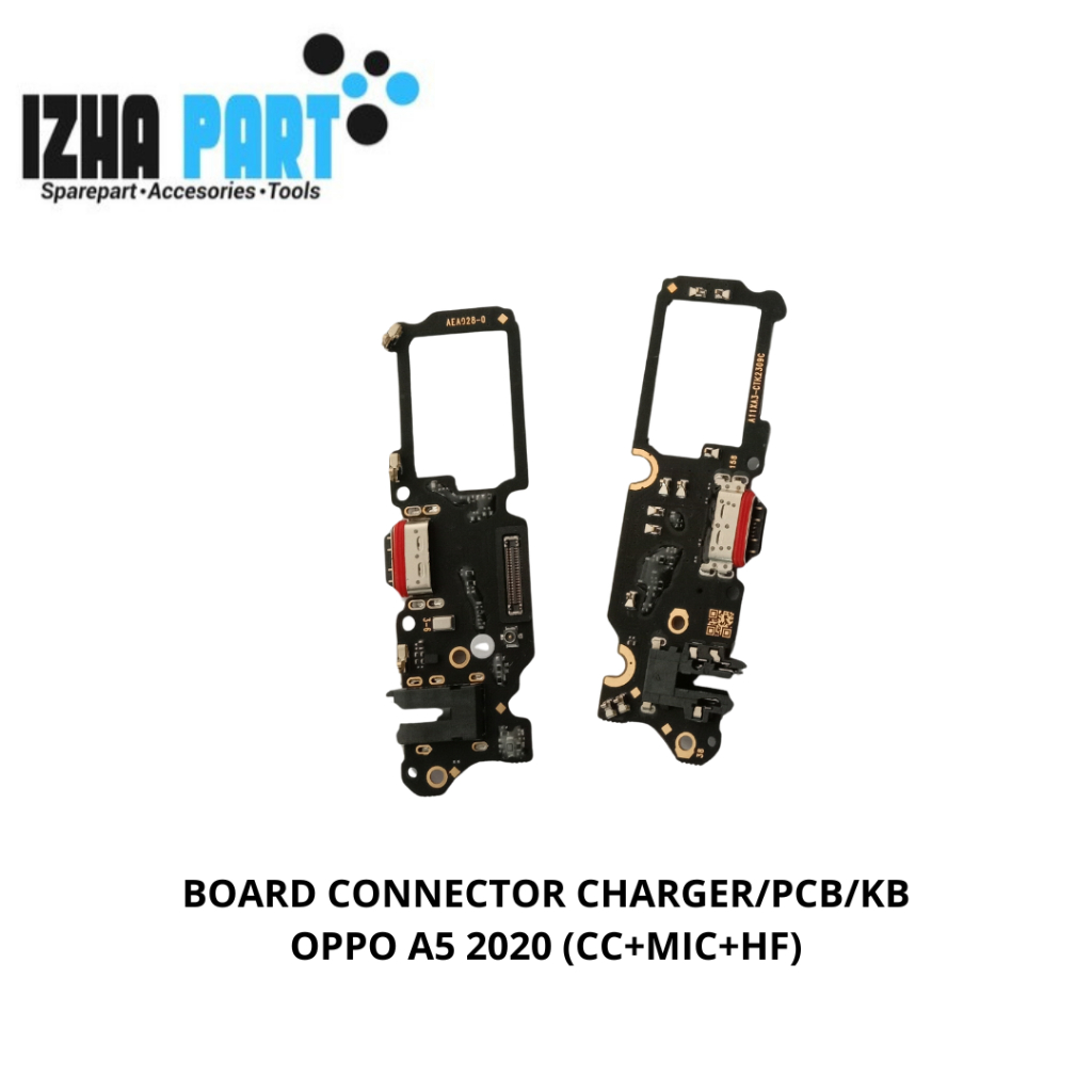 Jual BOARD CONNECTOR CHARGER/PCB/KB OPPO A5 2020 (CC+MIC+HF) | Shopee ...