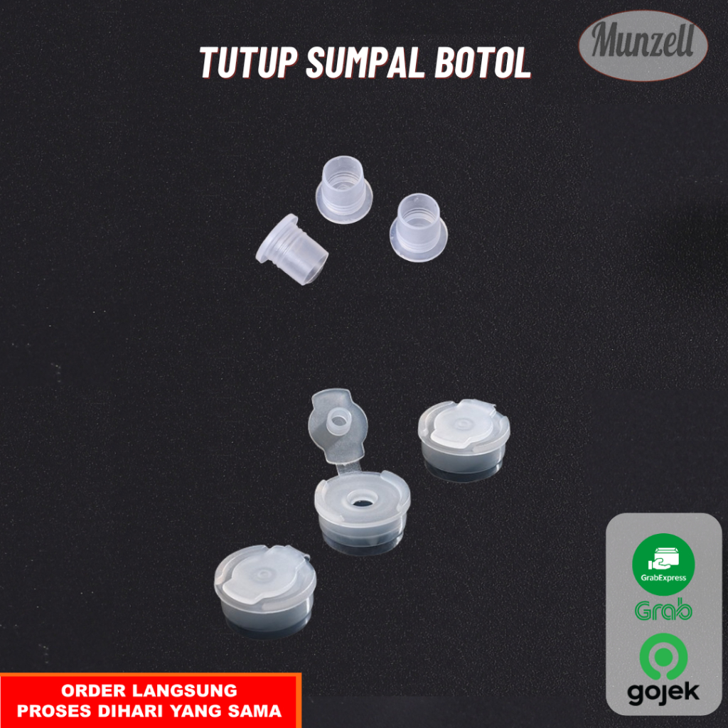 Jual Tutup Dalam Botol / Tutup inner / Sumpel botol kutek ukuran 7.7mm ...