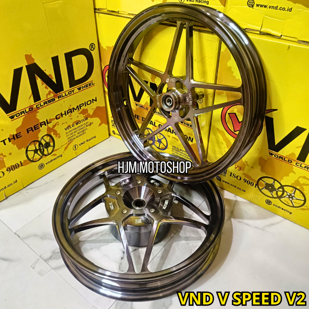 Jual VELG VND V SPEED V2 GEN 2 VARIO 125 - VARIO 150 - BEAT - SCOOPY - SPACY MODEL KINGSPEED ...