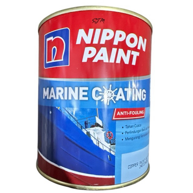 Jual NIPPON Marine Coating / Cat Anti Fouling / Cat Kapal Anti Karat / Copper Paint 1kg | Shopee ...