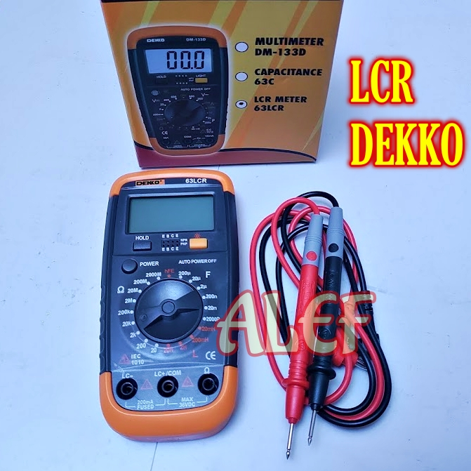 Jual Dekko 63LCR Alat Ukur lilitan Kapasitor Induktor avo meter lcr ...