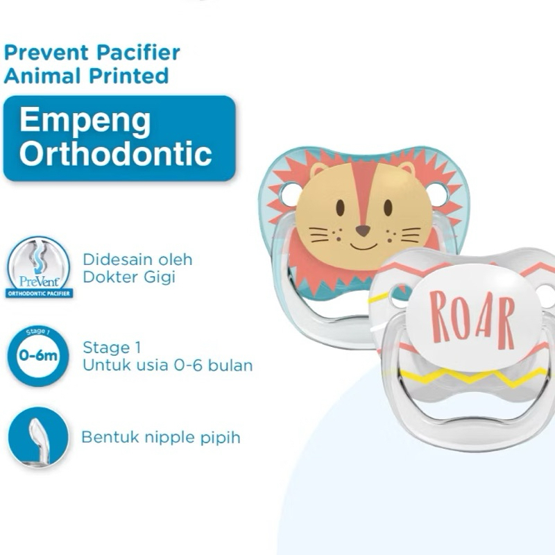 Jual EMPENG PACIFIER DR BROWN’S PRINTED PREVENT SHIELD PACIFIER BOY ...