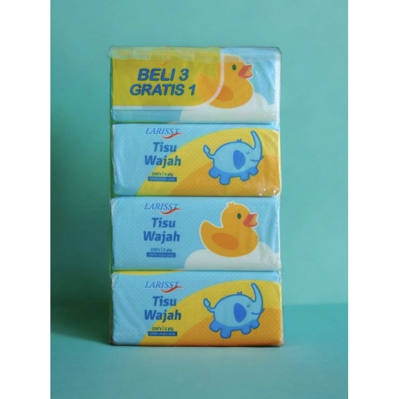 Jual LARISST TISSUE 4x250'S | Shopee Indonesia