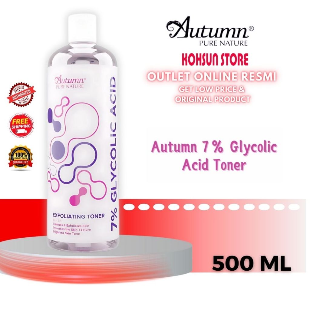 Jual Autumn Glycolic Acid 7% Toning Solution Exfoliating Toner (White ...