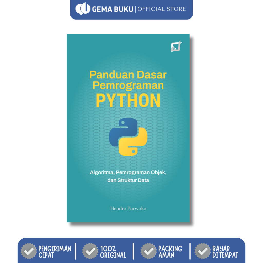 Jual Panduan Dasar Pemrograman Python Algoritma Pemrograman Objek 1961