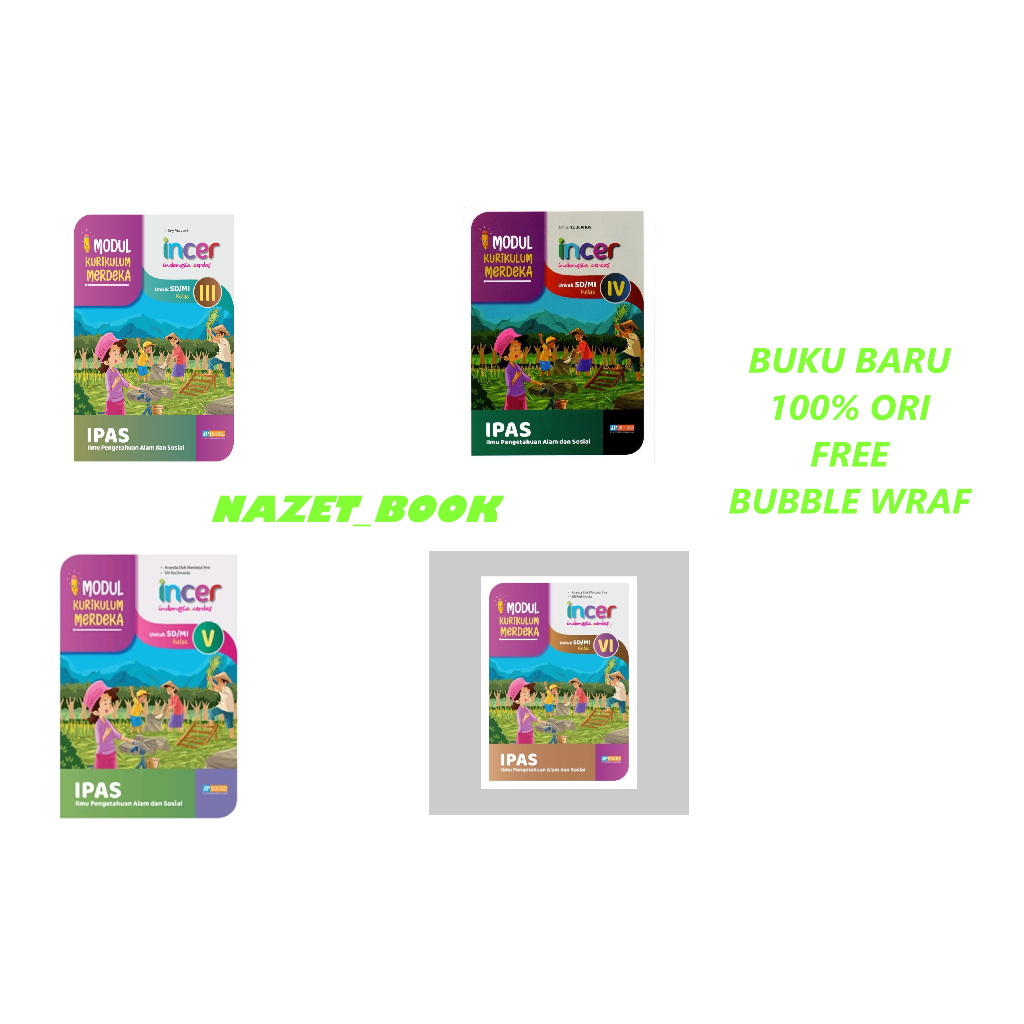 Jual Buku Modul Latihan IPAS Soal Incer Penerbit JP Books [PLUS KUNCI JAWABAN] | Shopee Indonesia