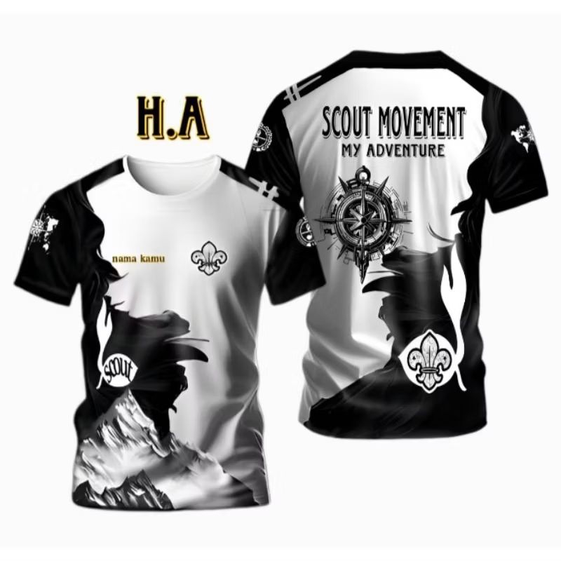 Jual H.A.V - Baju kaos Jersey pramuka scout movement Indonesia ...