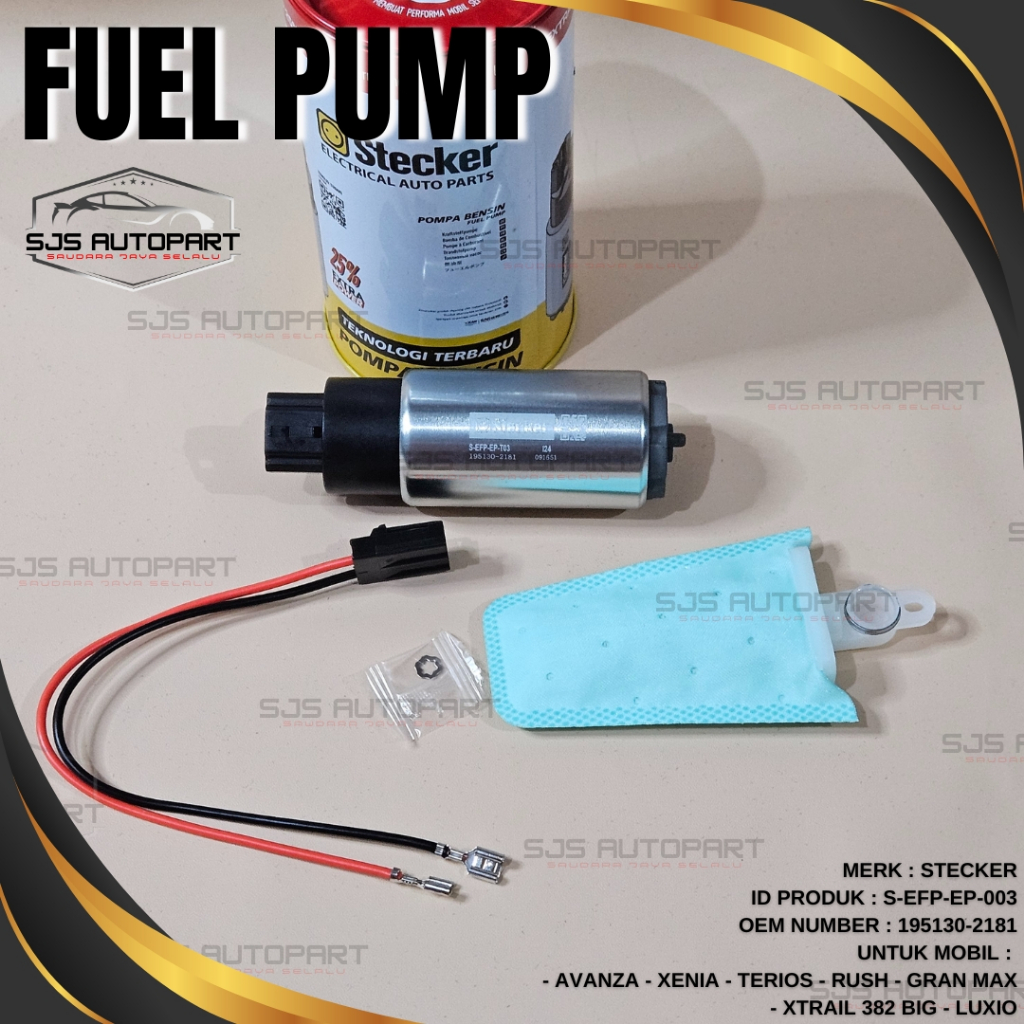 Jual STECKER - ROTAK POMPA BENSIN FUEL PUMP AVANZA XENIA TERIOS RUSH ...