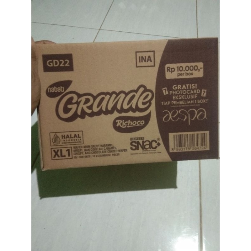 Jual nabati grande/wafer grande sekarton | Shopee Indonesia