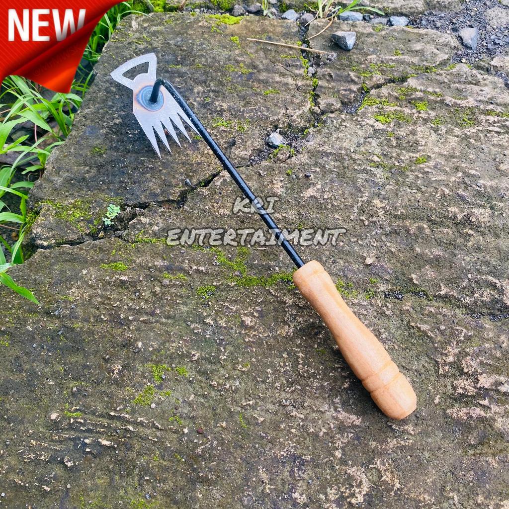 Jual Alat Pencabut Rumput 5T Gigi 5 Gagang Kayu - Alat Berkebun ...