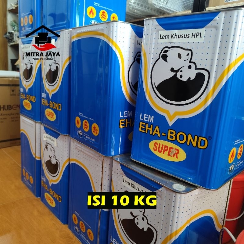 Jual EHA-BOND Super Lem Khusus HPL 10KG Lem Hpl Ehabond 10kg Lem Kuning ...