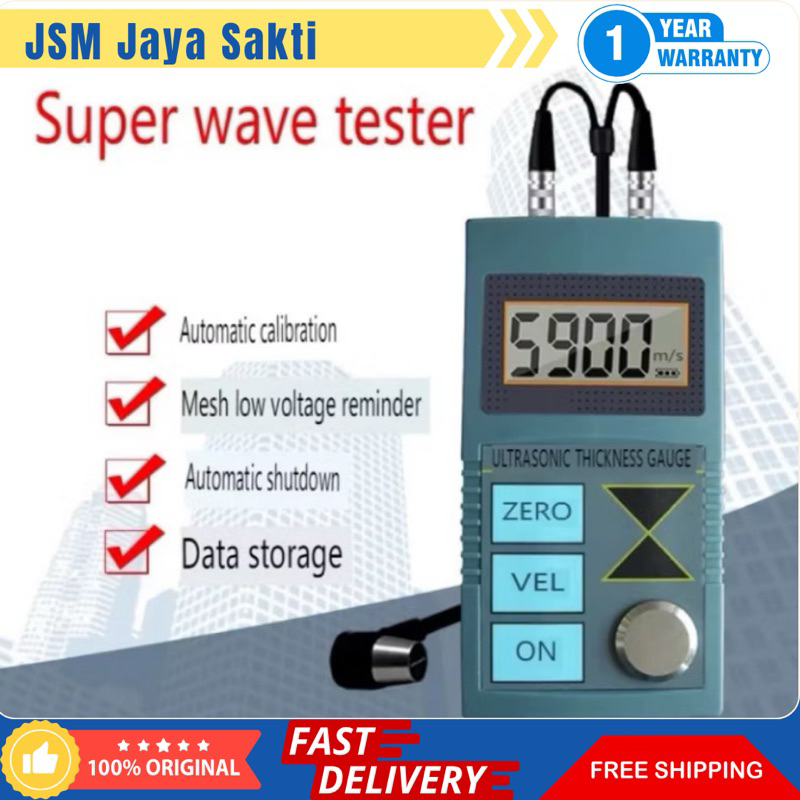 Jual Ultrasonic Thickness Gauge TT130 Resolution 0.01mm TIME | Shopee ...